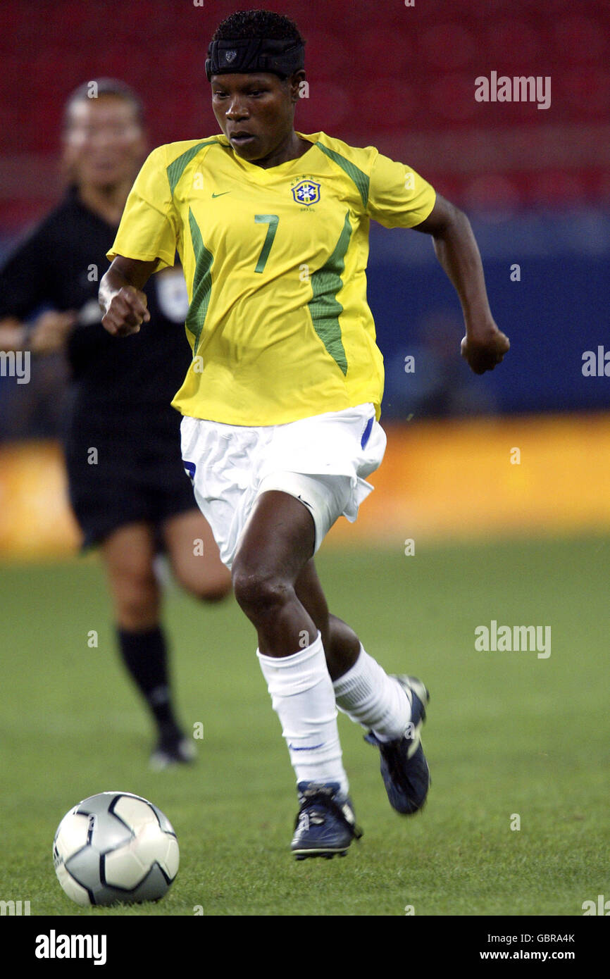 Soccer - Athens Olympic Games 2004 - Women's Final - USA v Brazil ...