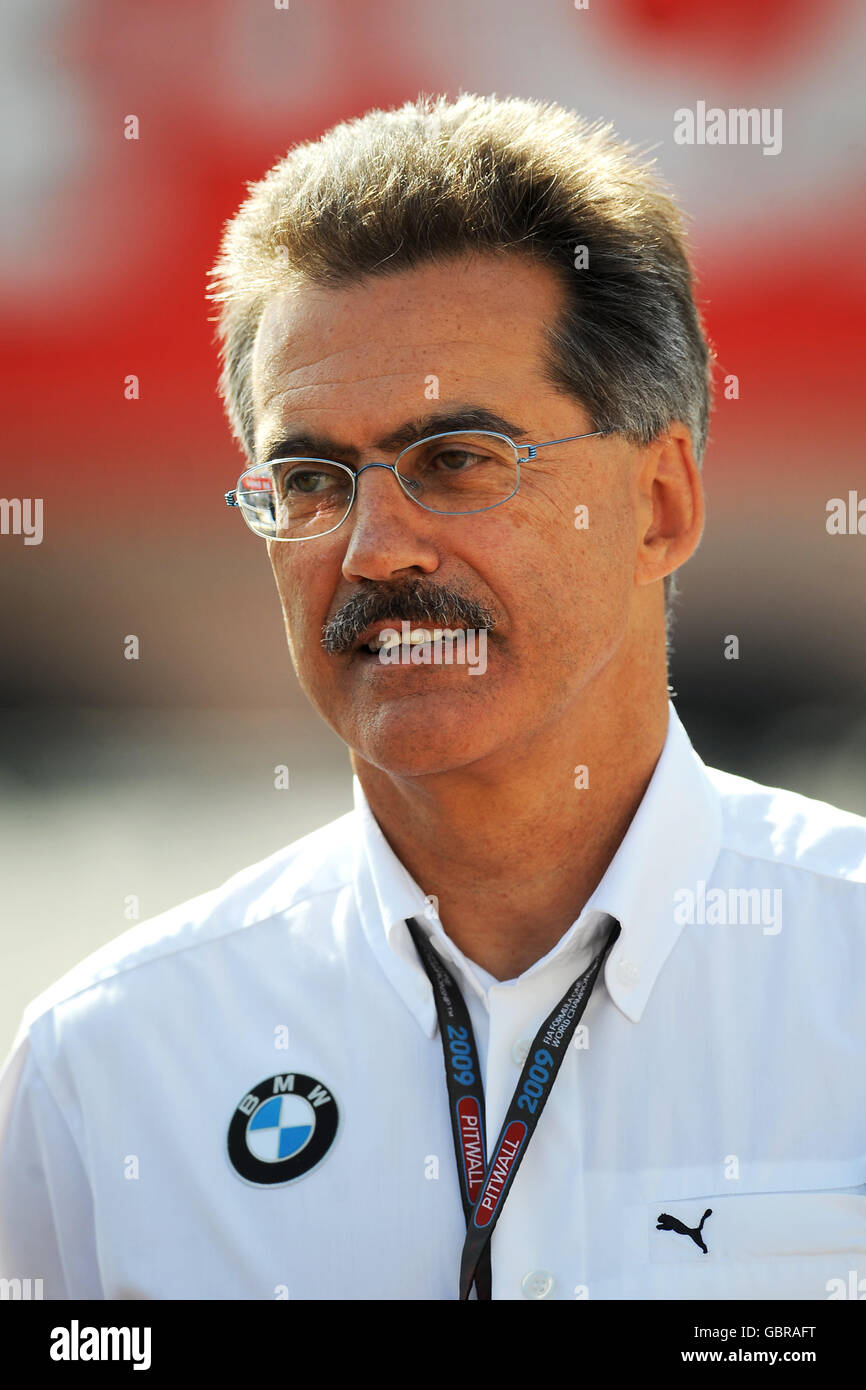 Bmw sauber team principle mario theissen hi-res stock photography and ...