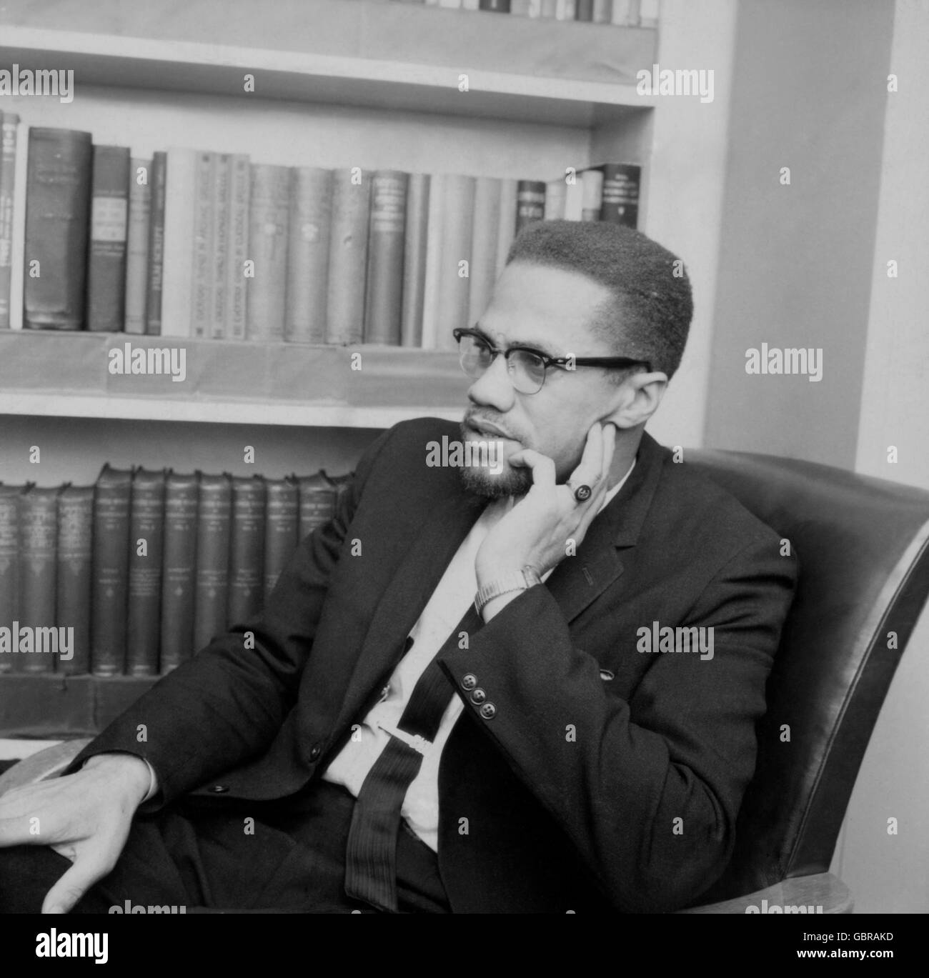 Malcolm X Preaching