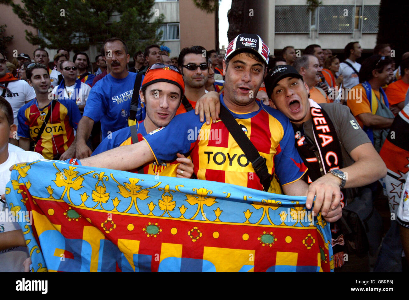 Valencia fc fans hi-res stock photography and images - Alamy