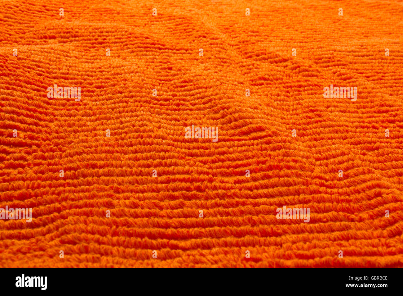colour background orange fluffy towel, texture, closeup Stock Photo - Alamy