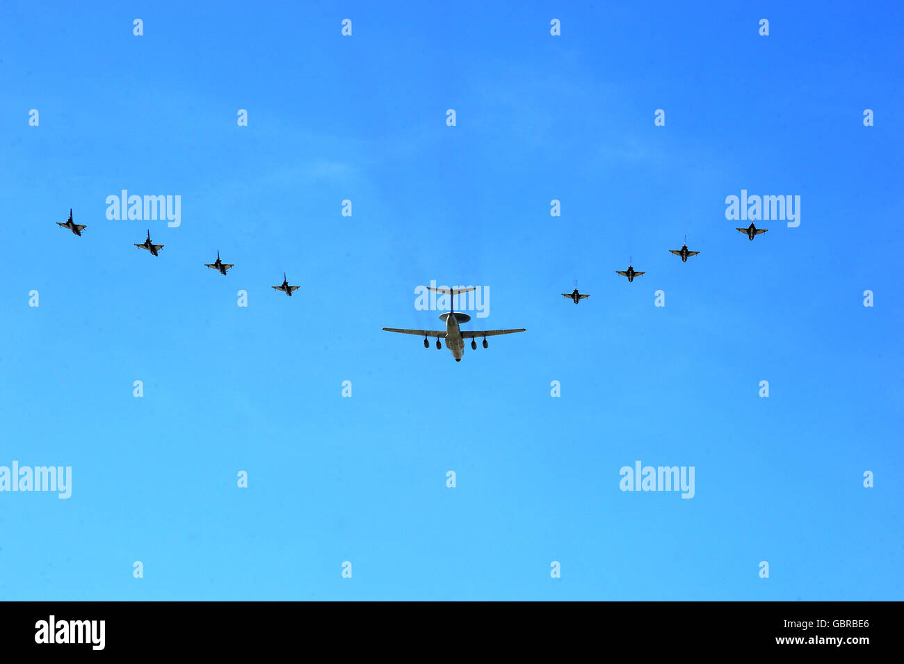 Aerial view of military parade hi-res stock photography and images - Alamy