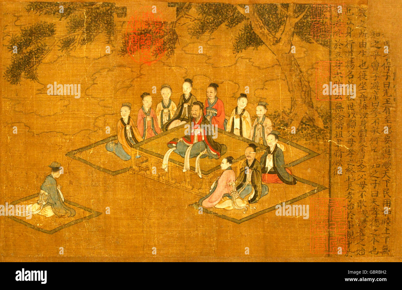 The book of filial piety by Stock Photo - Alamy