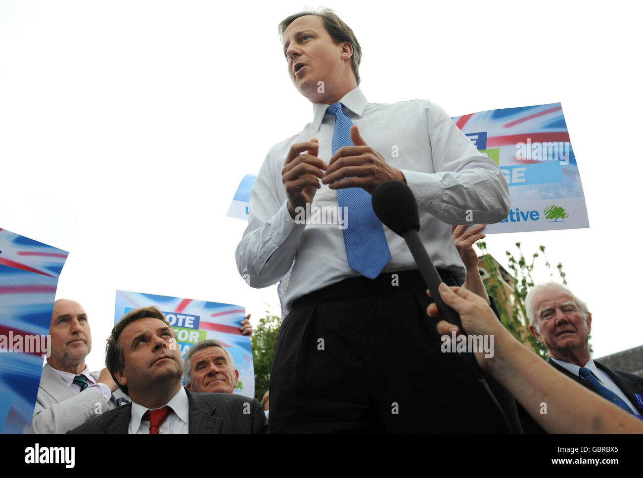 Local and European elections 2009 Stock Photo - Alamy