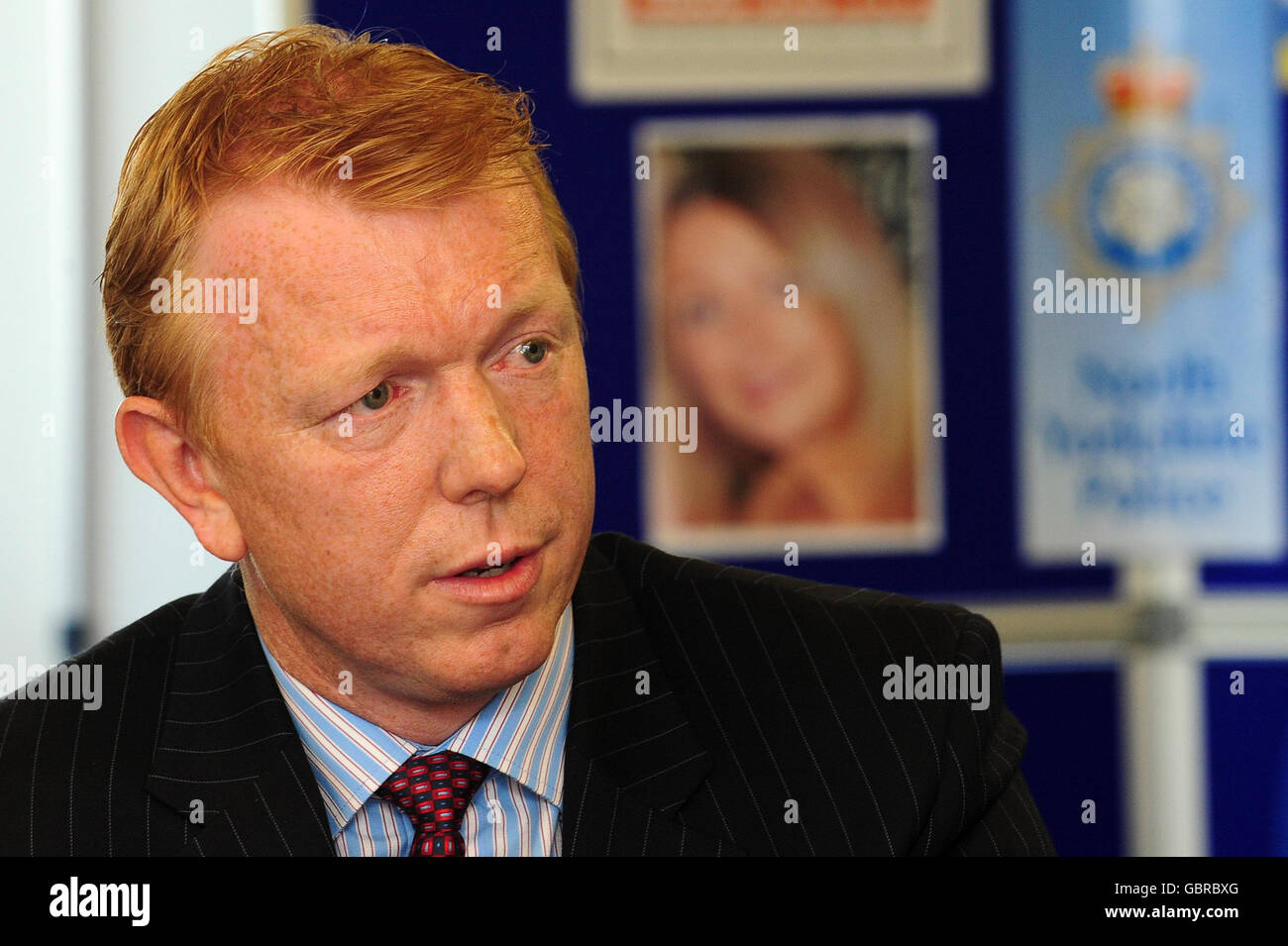 Detective Superintendent Ray Galloway gives an update to the media on ...