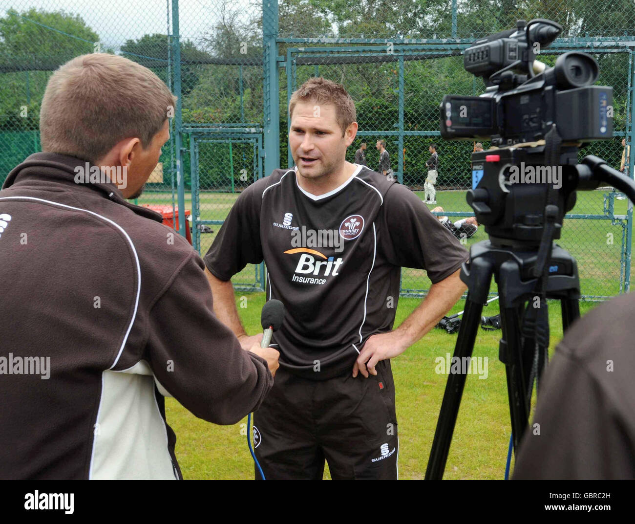Cricket - Surrey Training Session - SWALEC Stadium Stock Photo - Alamy