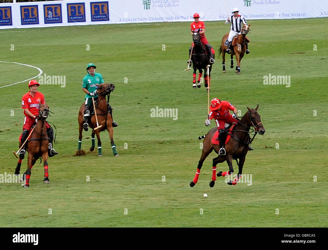 Polo - Polo In The Park - Hurlingham Club - London Stock Photo - Alamy
