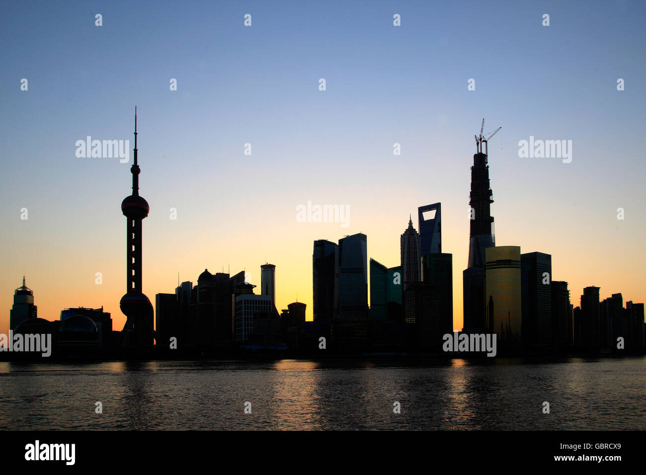 Urban architecture of Lujiazui, Shanghai Stock Photo - Alamy
