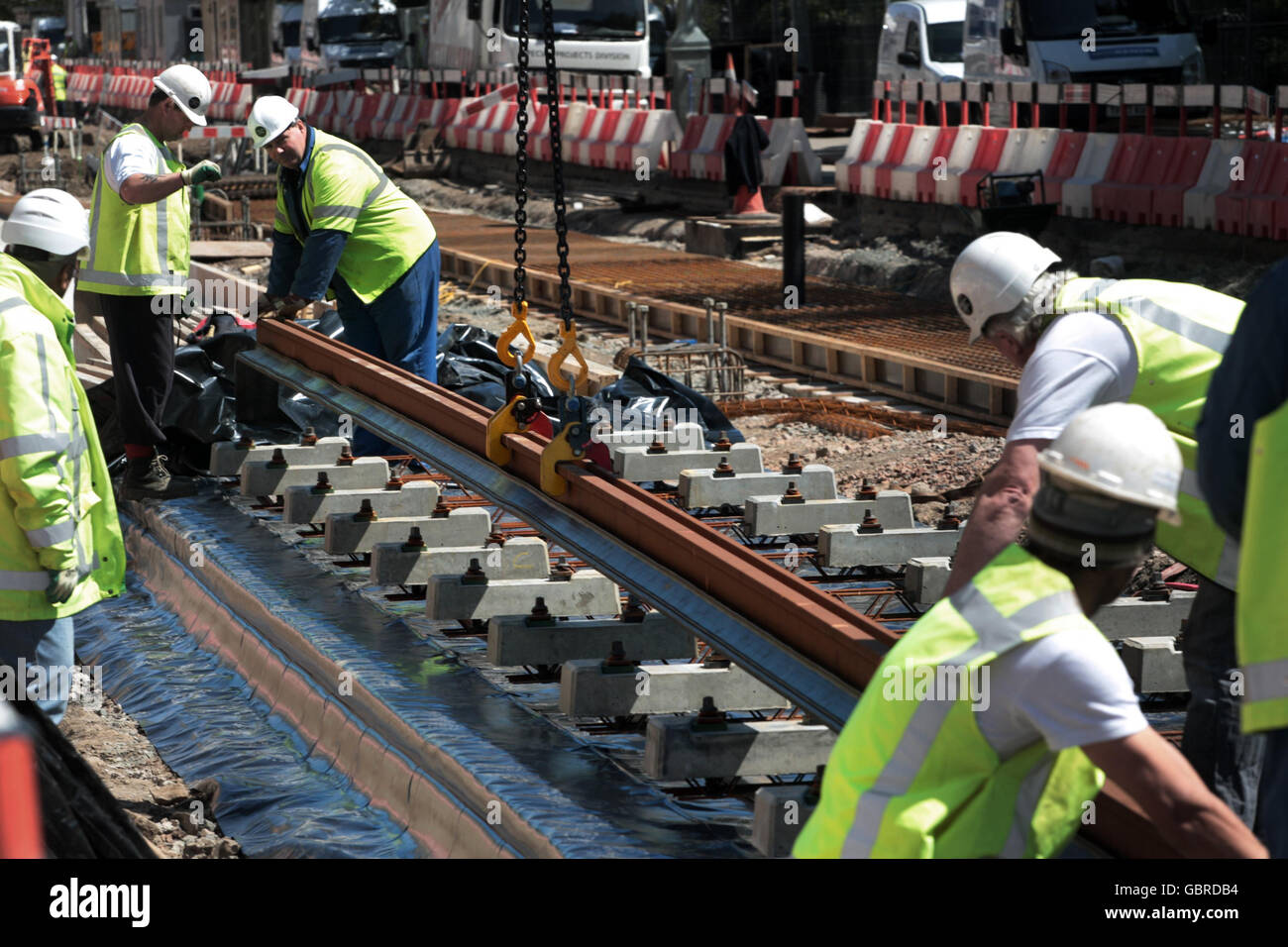 First tram operations hi-res stock photography and images - Alamy