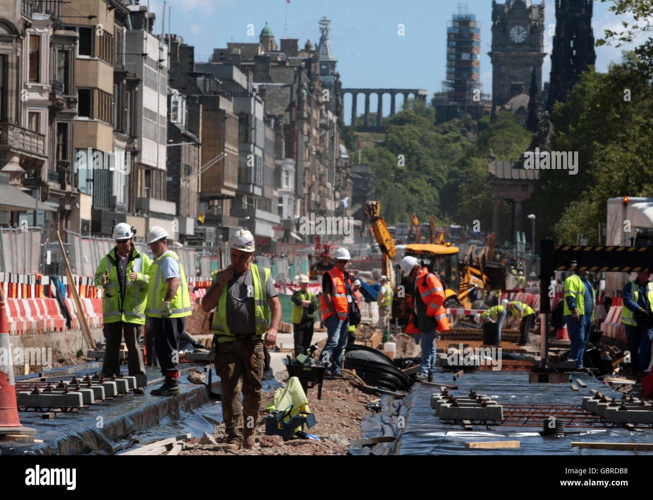 First tram operations hi-res stock photography and images - Alamy