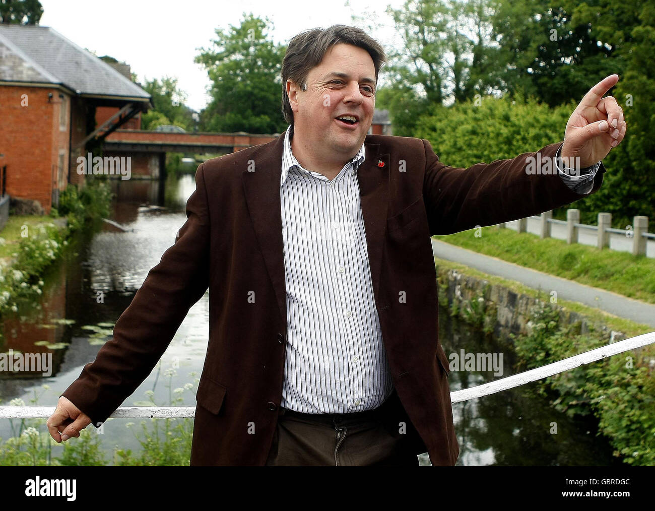 Leader far right british national party hi-res stock photography and ...