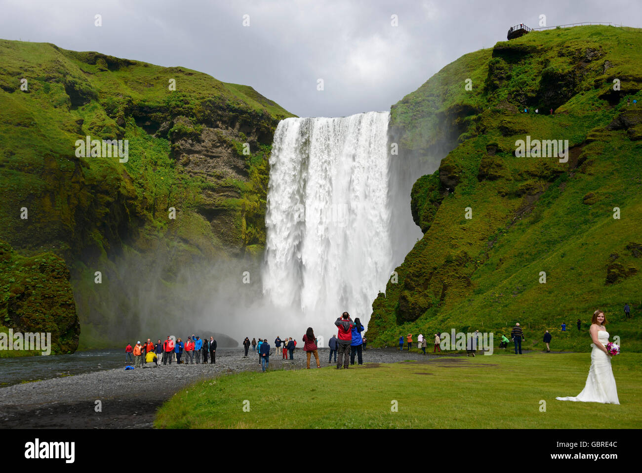 The waterfall of the bride hi-res stock photography and images - Alamy