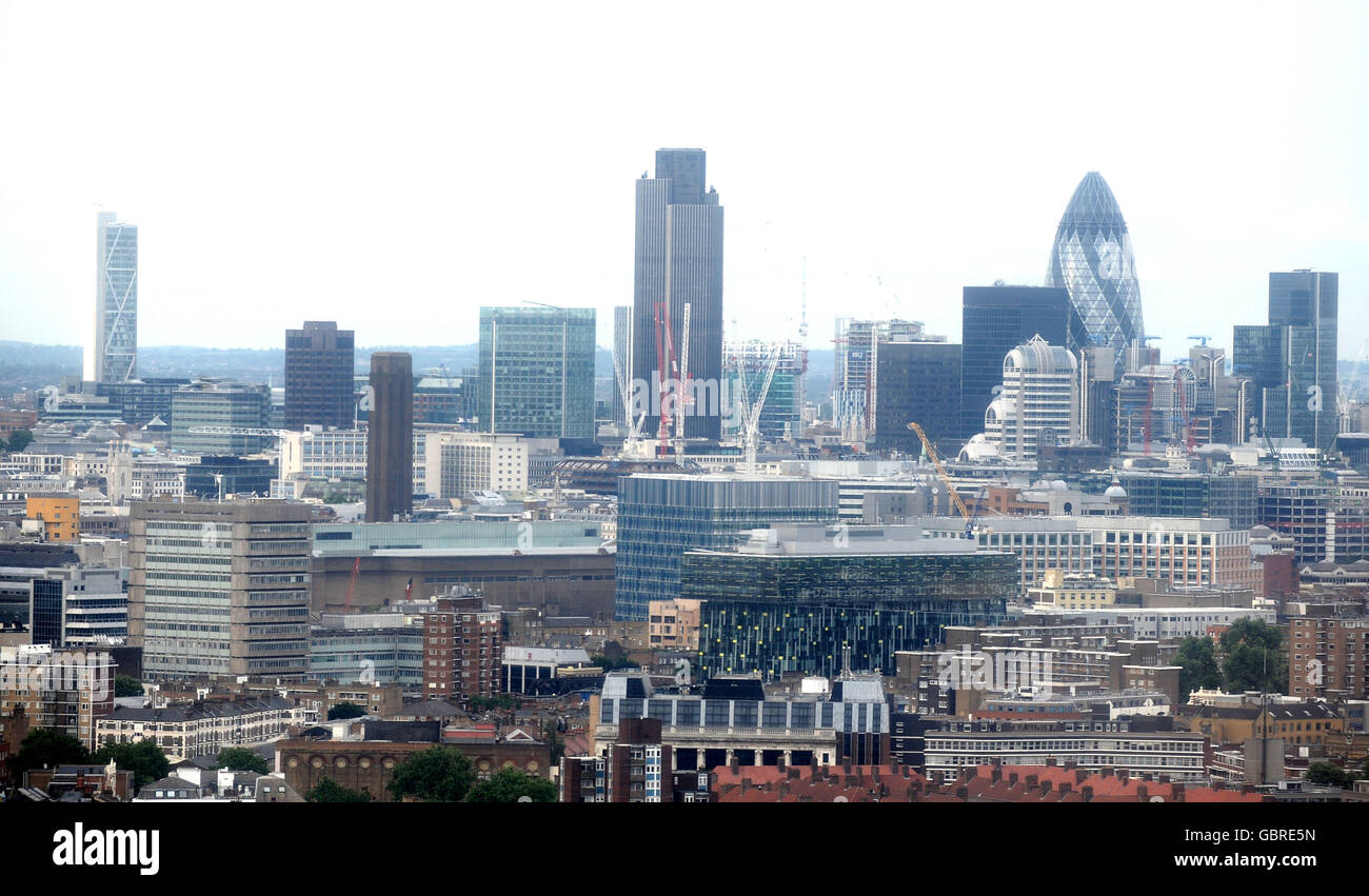 London city views. General View of London from Altitude 360 in the ...