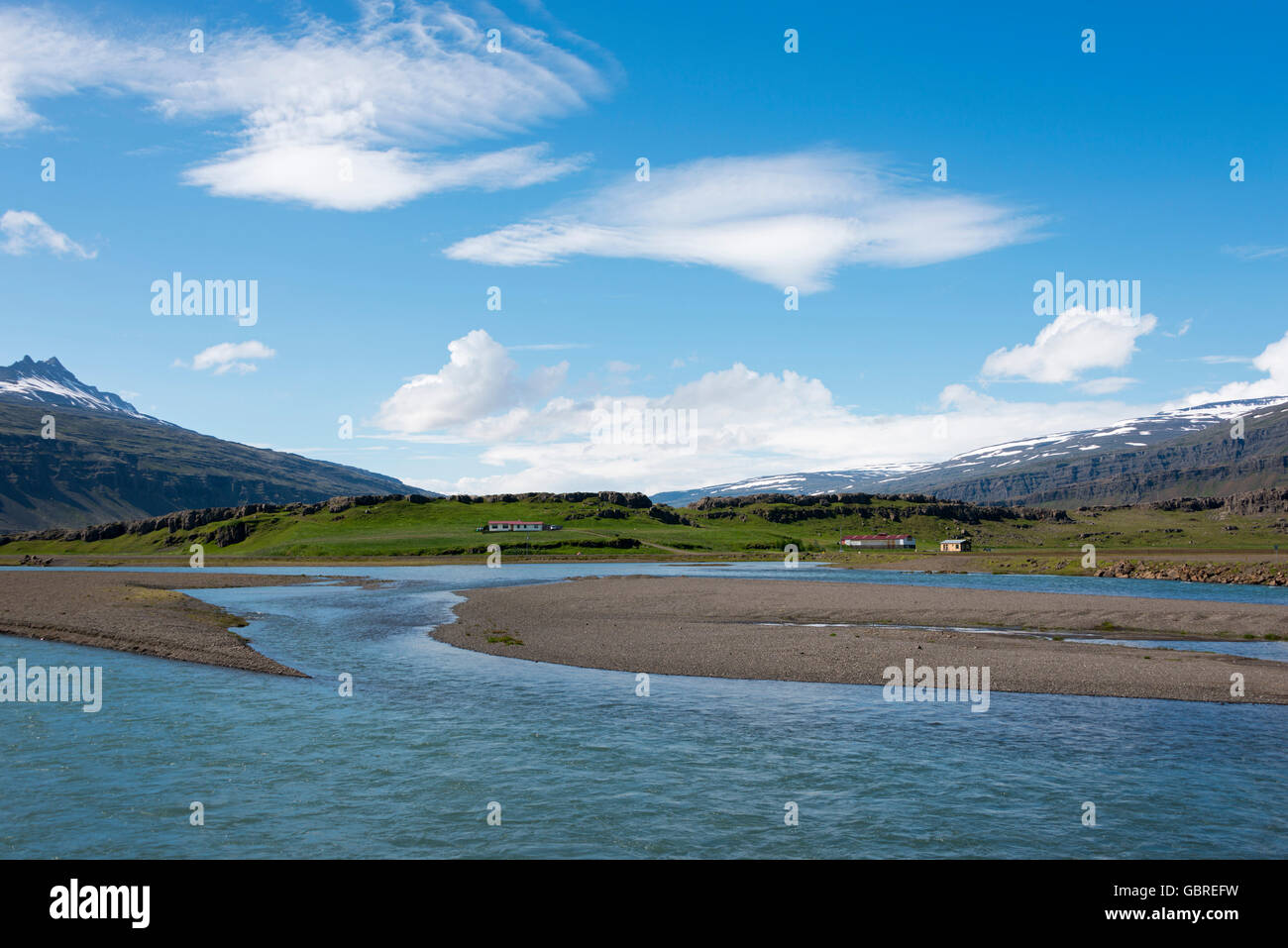 River Hamarsa, Hamar, Iceland Stock Photo - Alamy