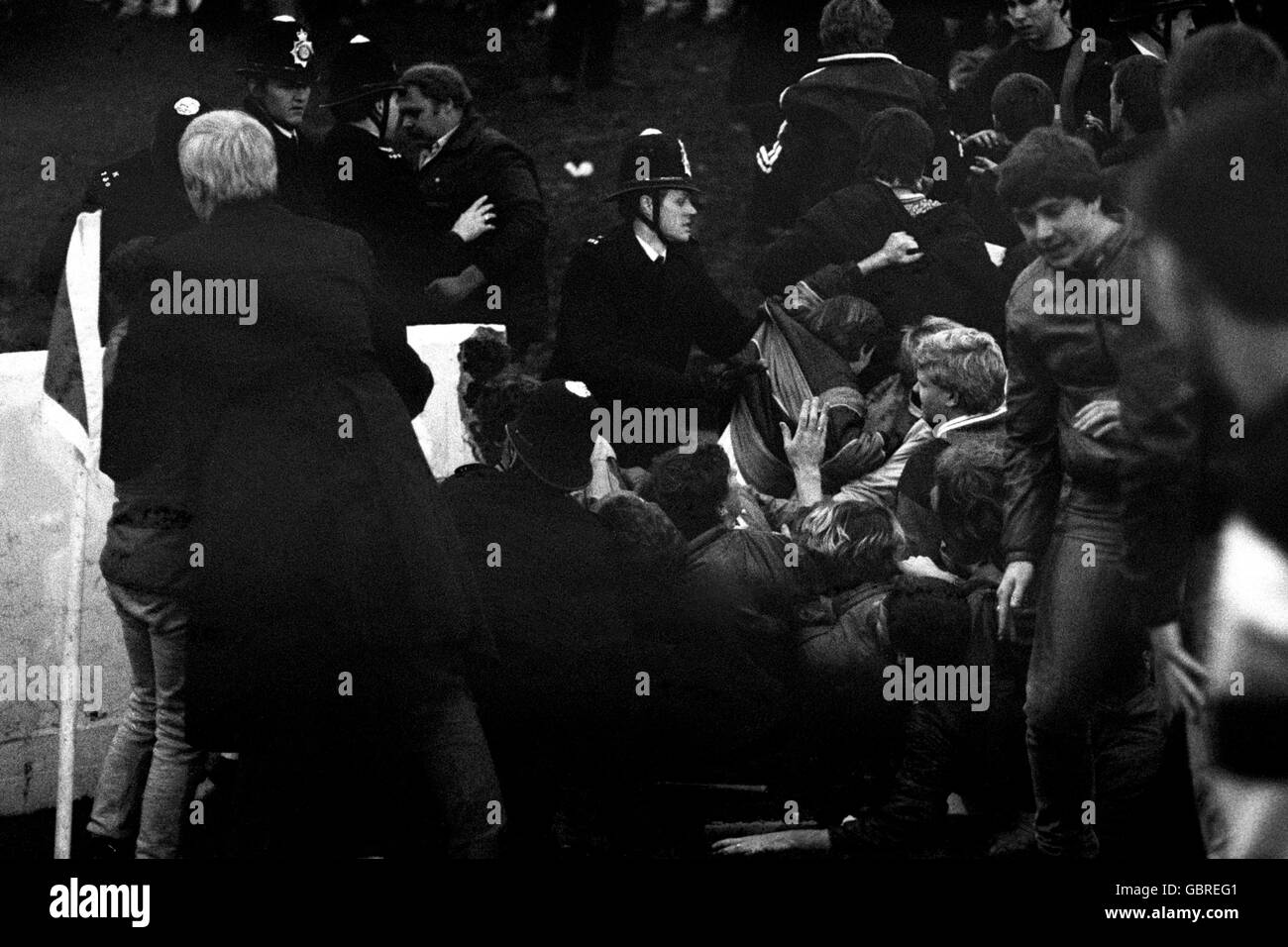 Two men in round Black and White Stock Photos & Images - Alamy