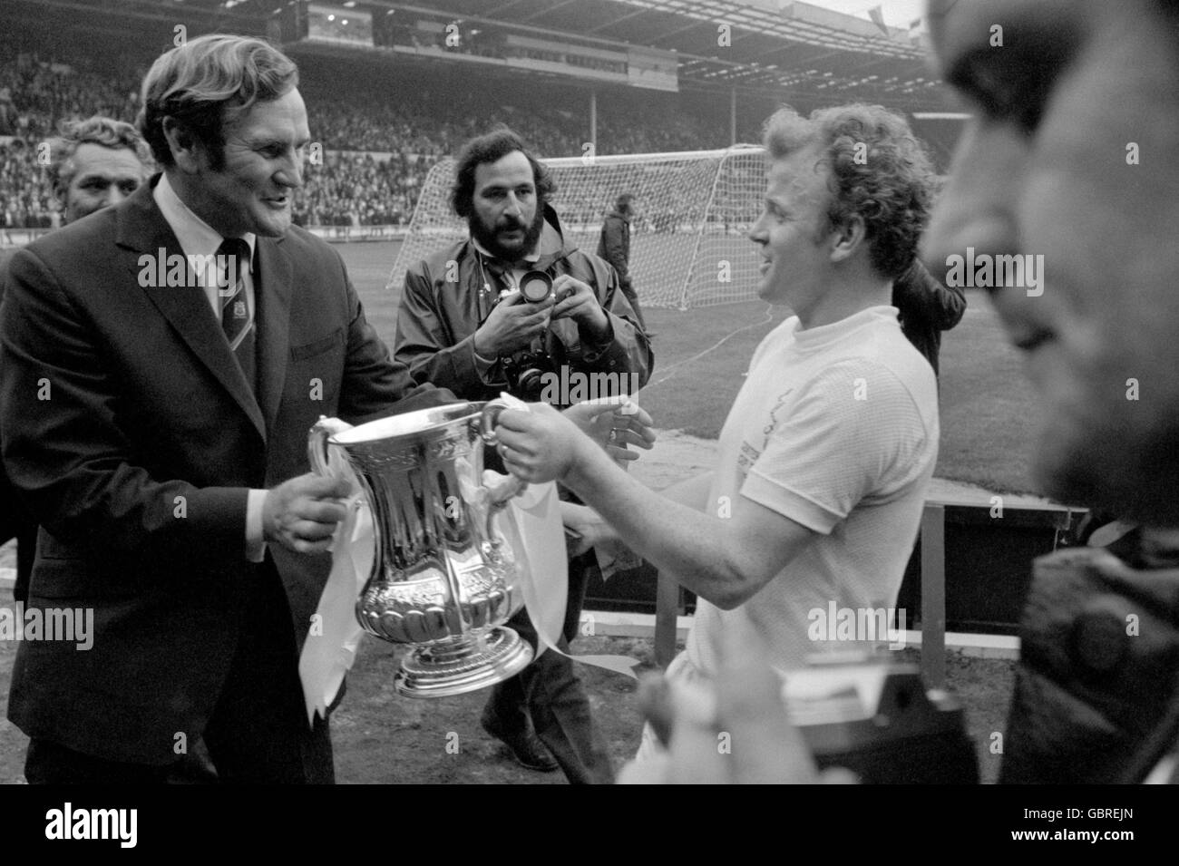 Leeds united fa cup winners hi-res stock photography and images - Alamy