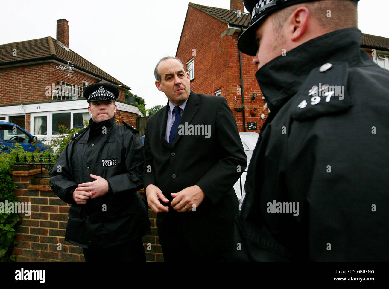 David Hanson tours Croydon Stock Photo - Alamy