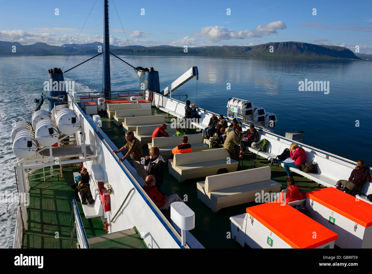 Westfjords ferry hi-res stock photography and images - Alamy