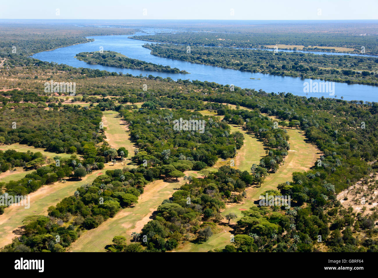 Zambesi river, Zambia Stock Photo - Alamy