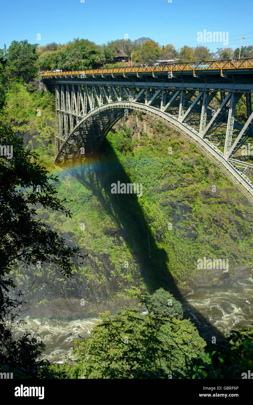 Bridge, Zambesi river, Zimbabwe Stock Photo - Alamy