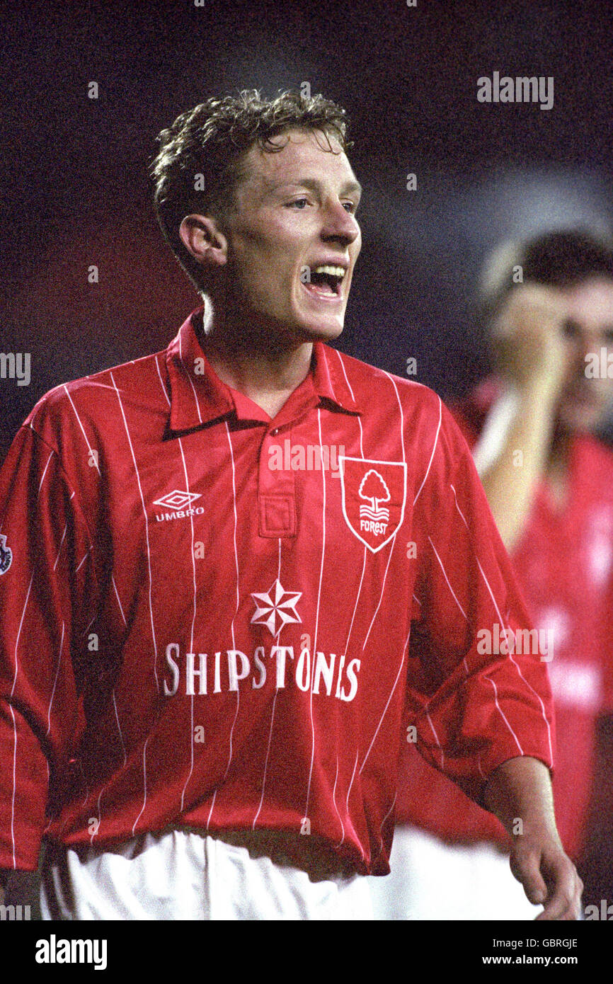 SOCCER. SCOT GEMMILL, NOTTINGHAM FOREST Stock Photo - Alamy