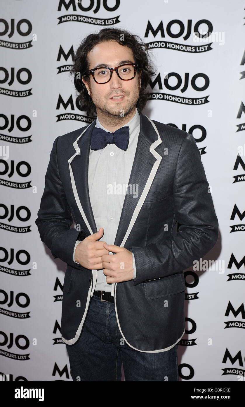 Mojo Awards Honours List- London. Sean Lennon arrives at the MOJO ...