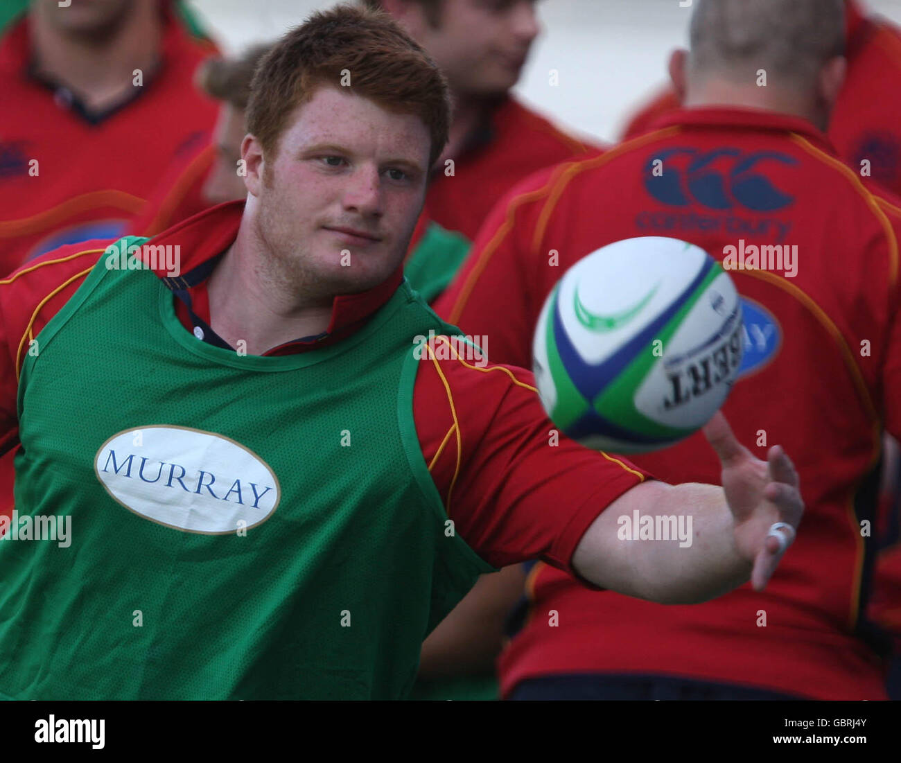 Scotland 'A's Kyle Traynor during a training session at the Stadionul ...