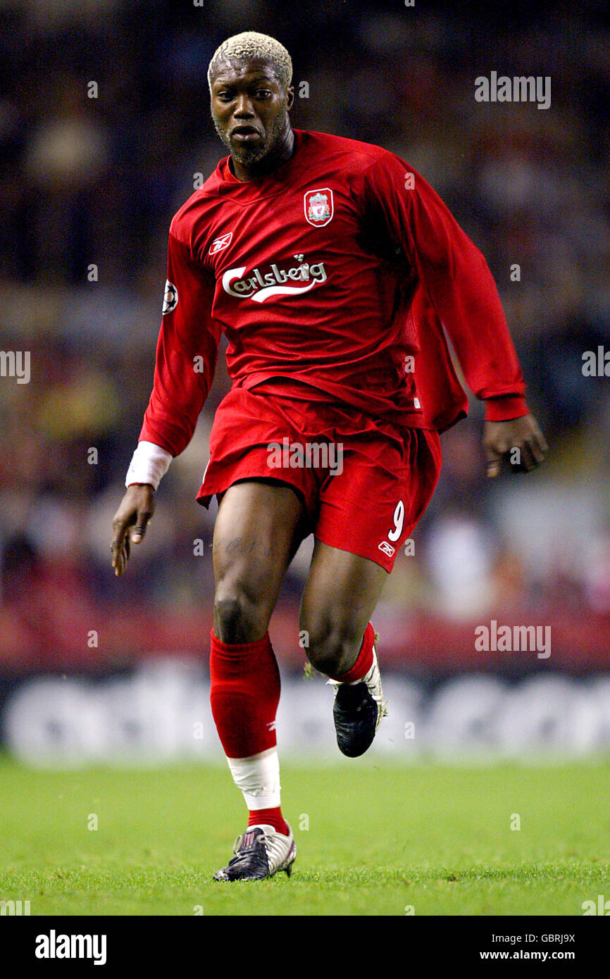 Soccer - UEFA Champions League - Group A - Liverpool v Monaco Stock ...