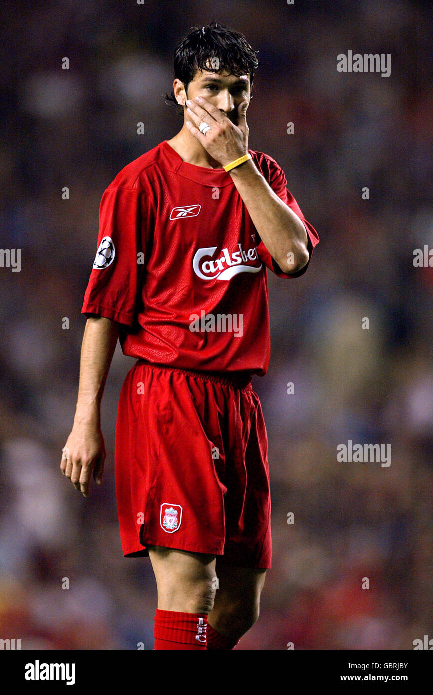 Soccer - UEFA Champions League - Group A - Liverpool v Monaco Stock ...