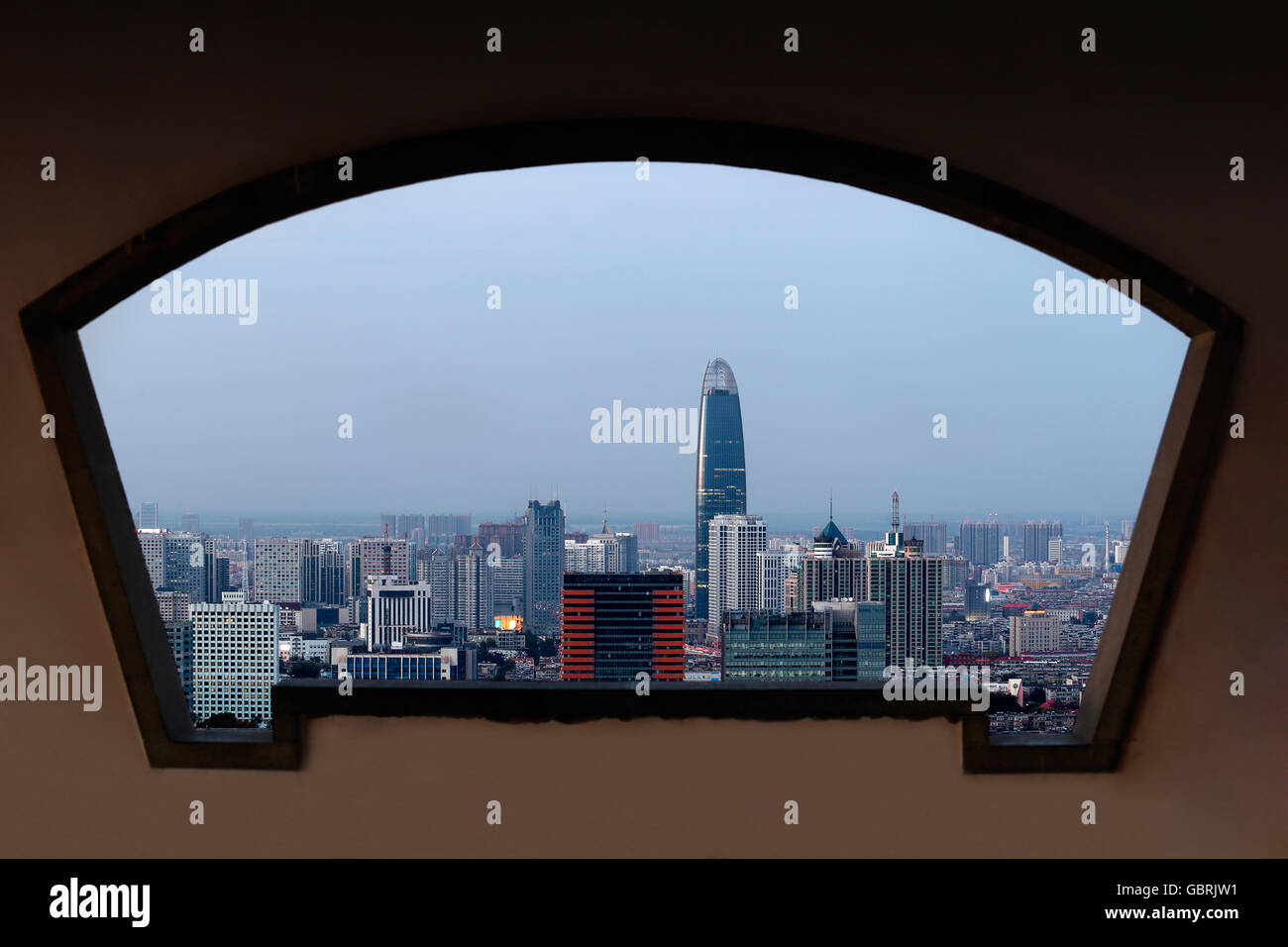 Urban construction of Ji'nan City, Shandong Province Stock Photo - Alamy