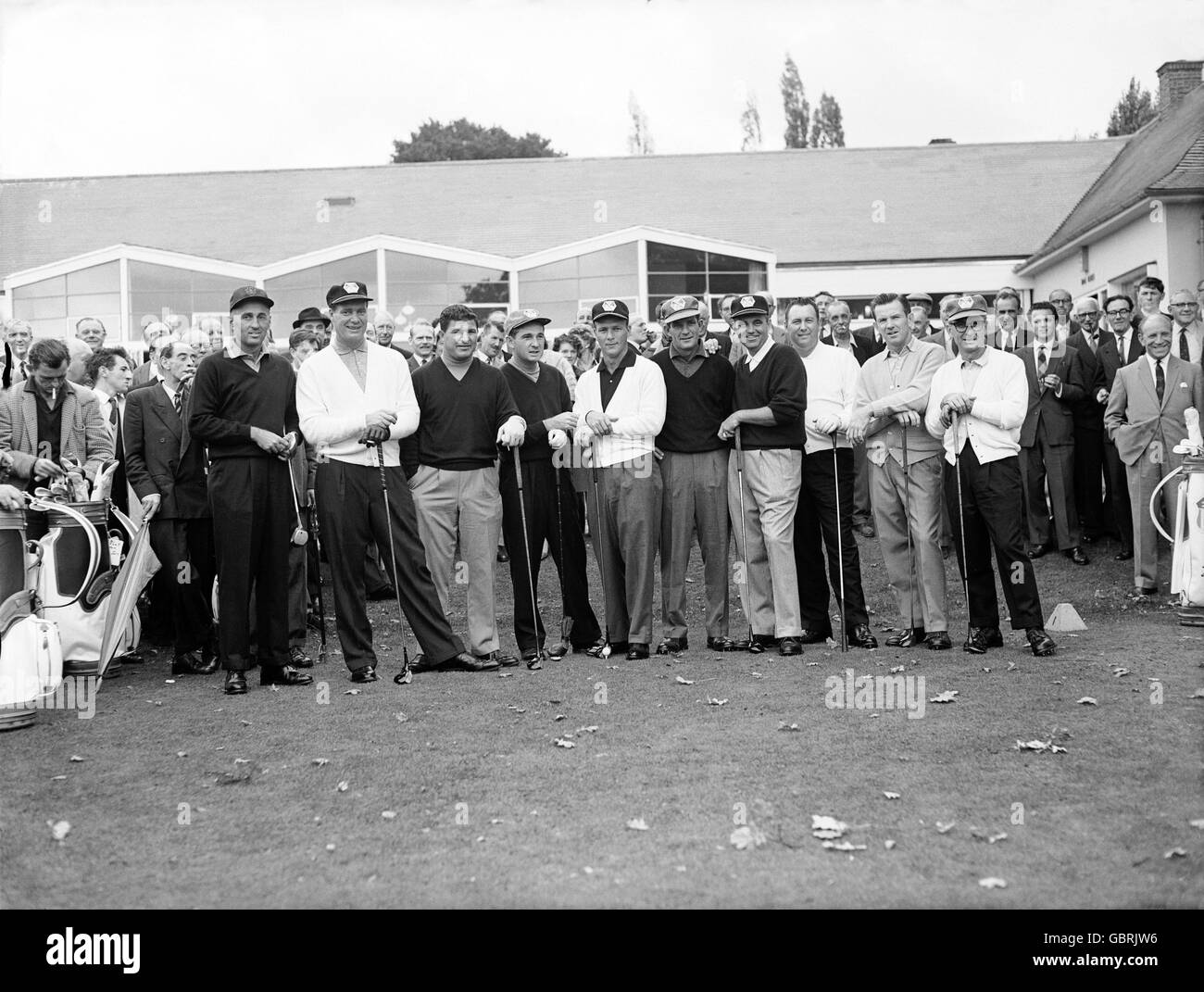 Black and white team group rydercupteam hi-res stock photography and ...