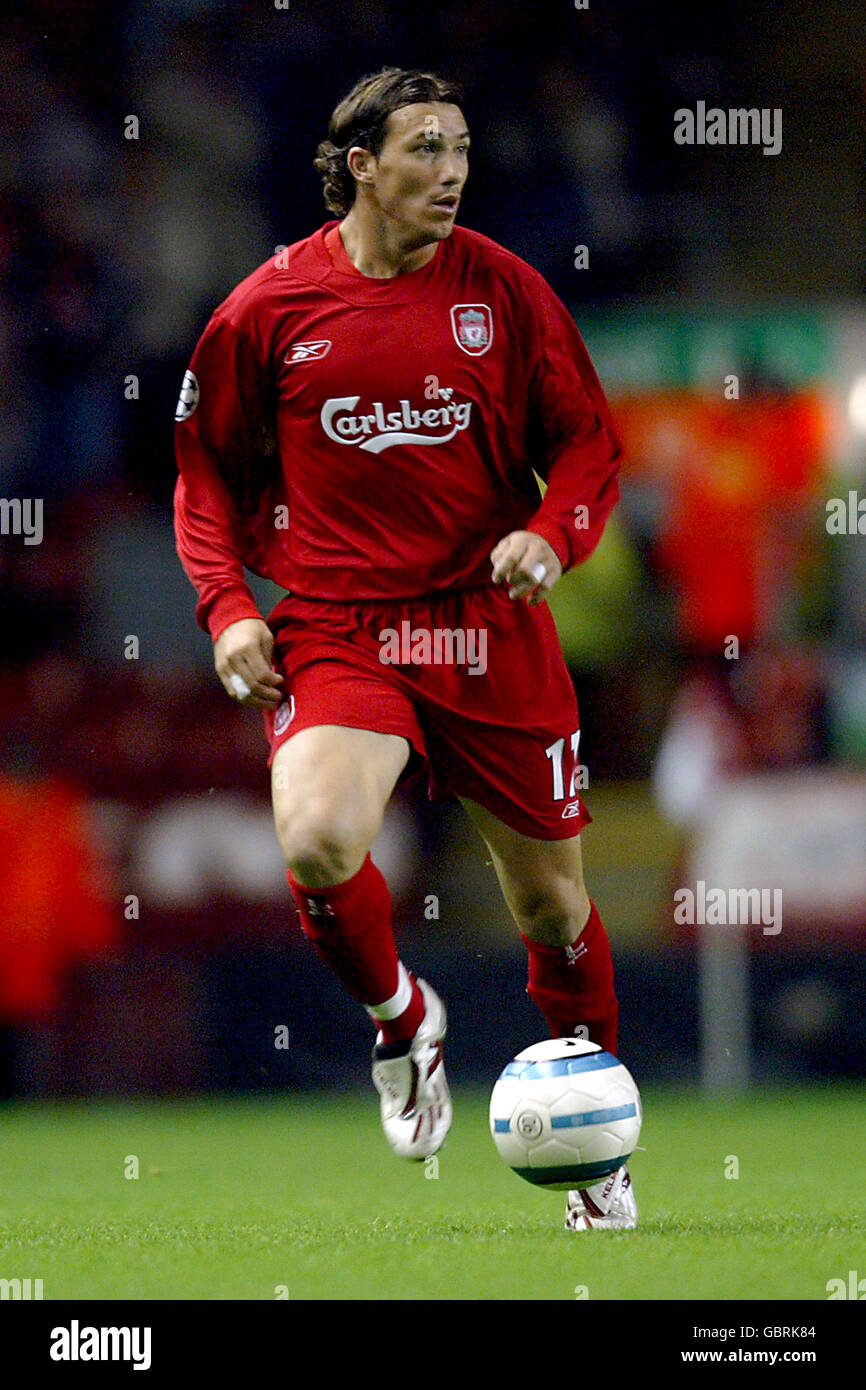 Soccer - UEFA Champions League - Group A - Liverpool v Monaco Stock ...