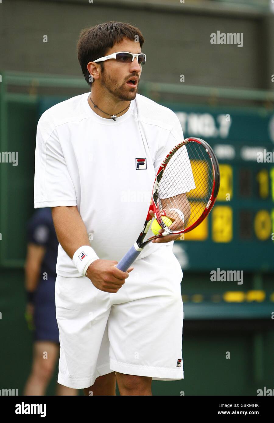Serbia's Jarko Tipsarevic during his match against Czech Republic's Jan ...
