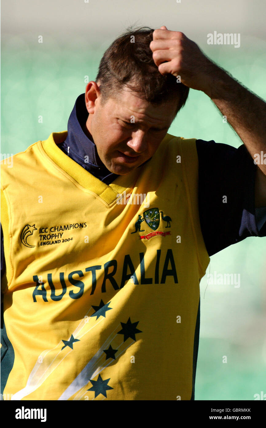 Cricket - ICC Champions Trophy 2004 - Australia v New Zealand Stock ...