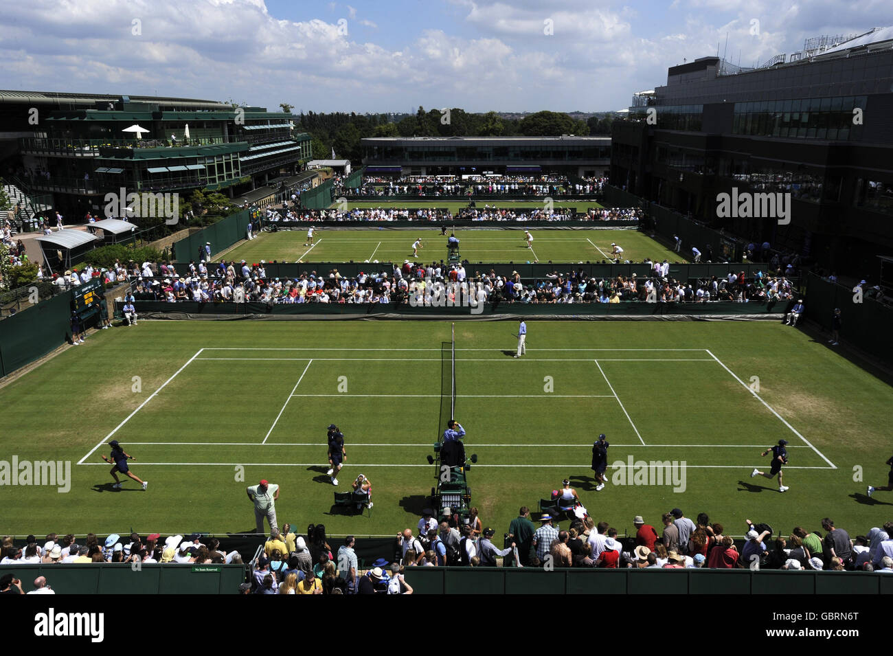 Grass courts wimbledon tennis hi-res stock photography and images - Alamy