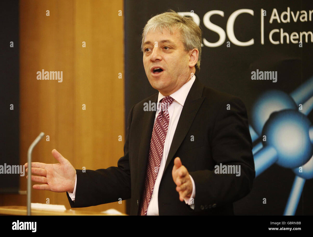 Speaker Bercow at RSC Stock Photo - Alamy