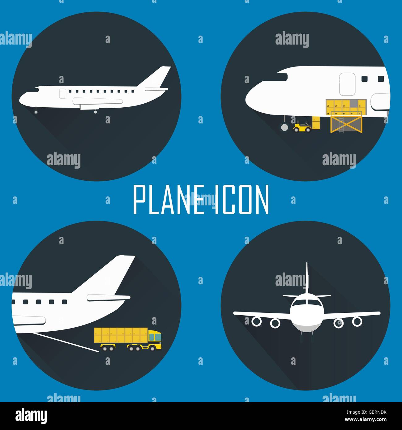 Logistic icon set for Web or Mobile aplication Stock Vector Image & Art ...