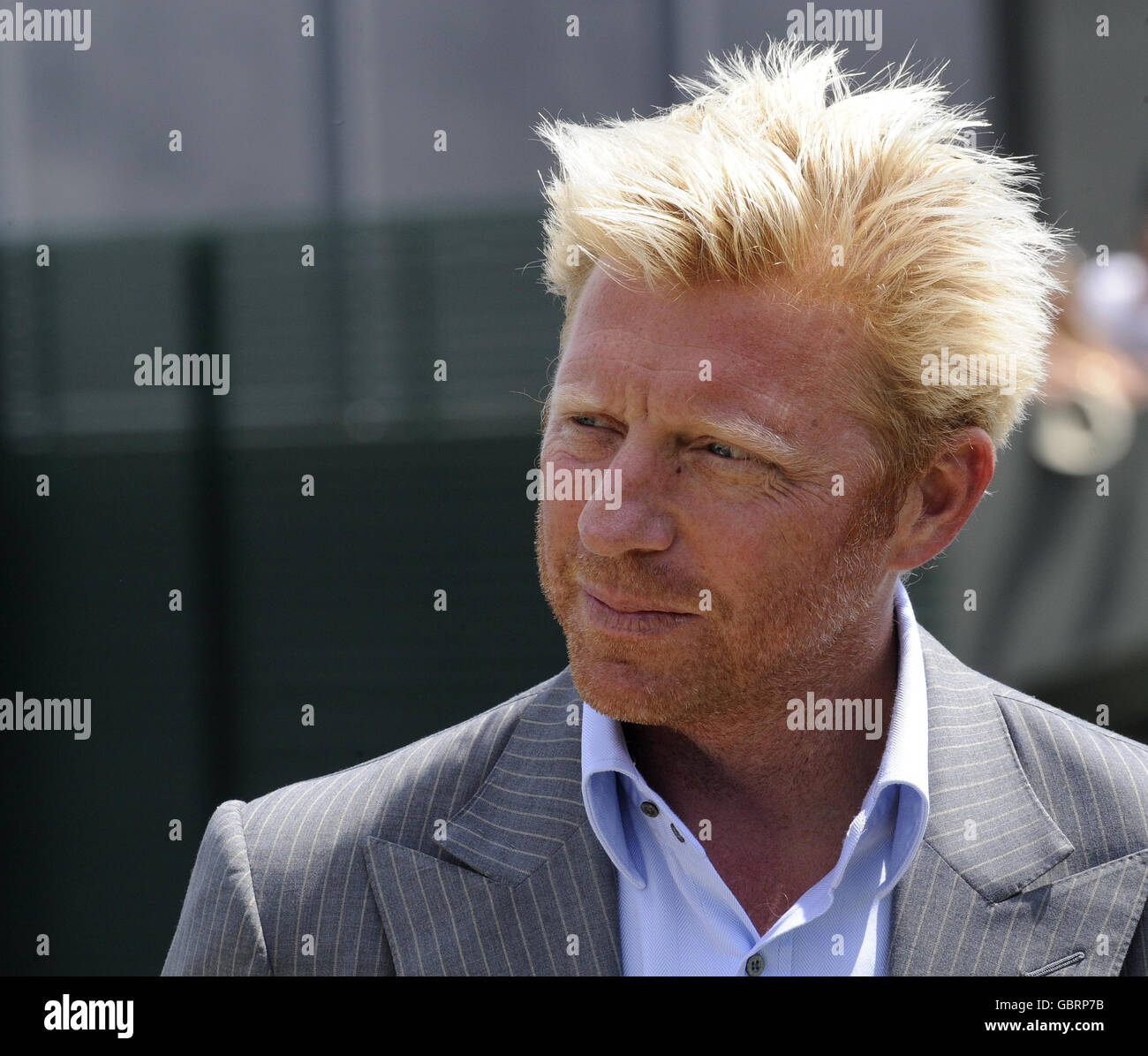 Tennis player head head shot boris becker hi-res stock photography and ...
