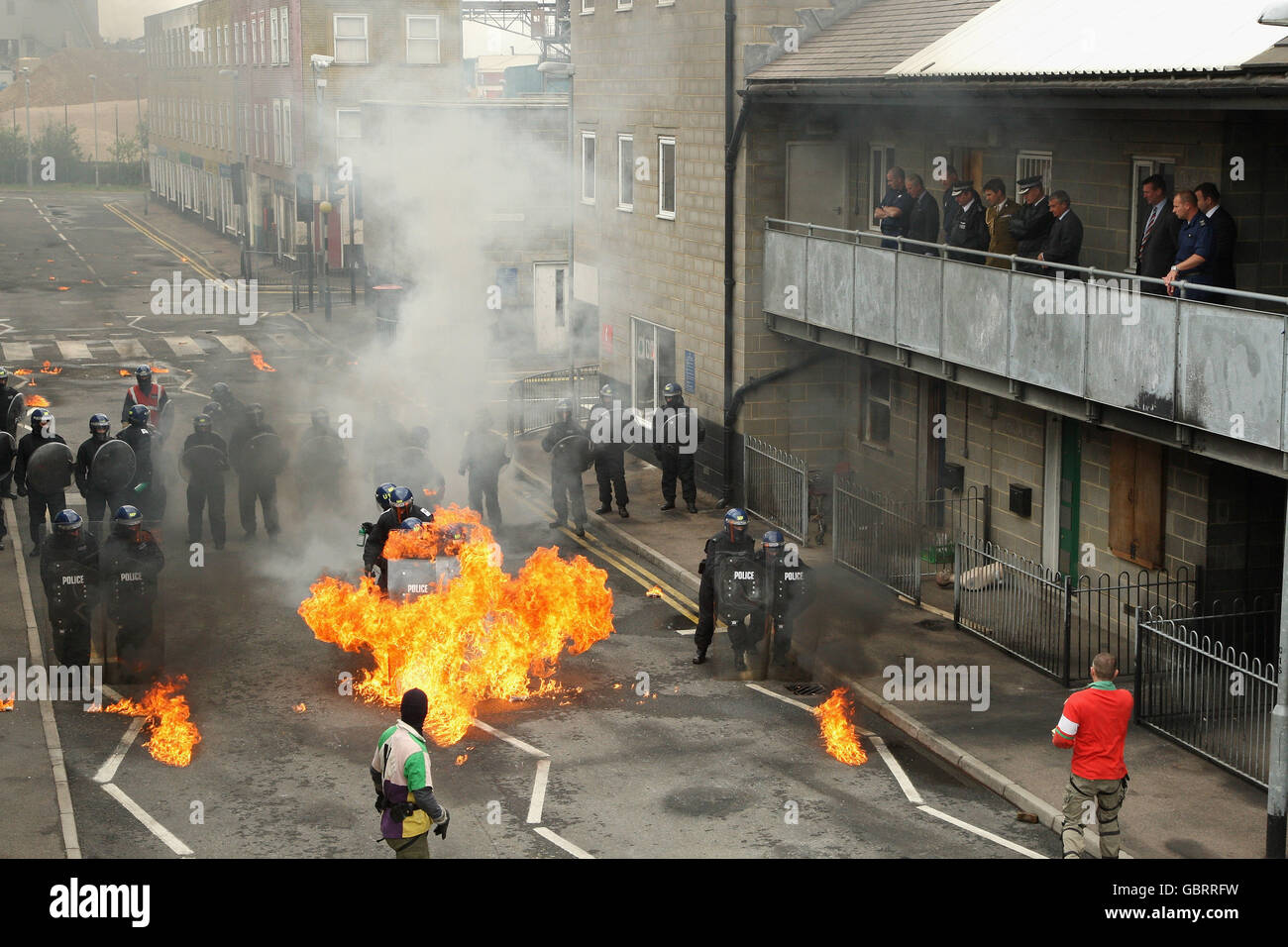 Police of the Territorial Support Group at the Metropolitan Police ...
