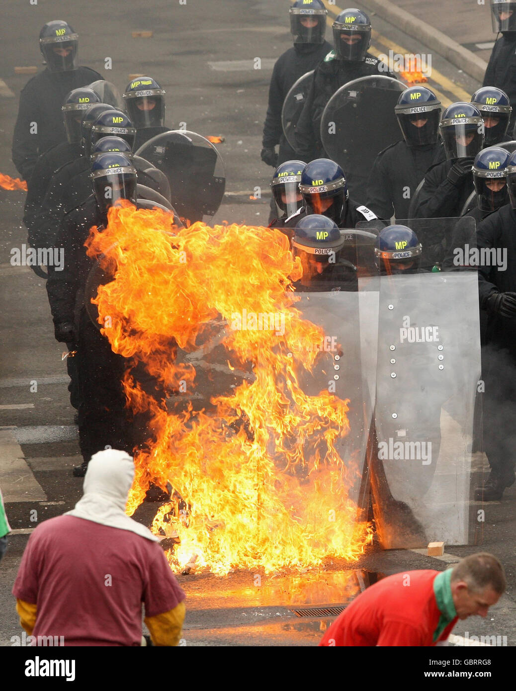 Police of the Territorial Support Group at the Metropolitan Police ...