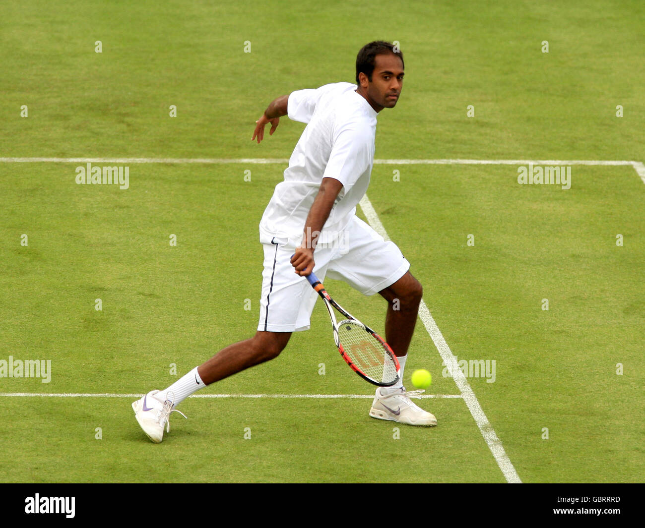 Tennis - AEGON Championships - Day One - The Queen's Club. USA's Rajeev ...