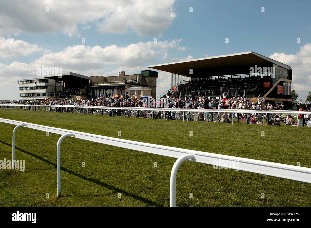 Horse Racing - Summer Fete Family Day - Bath Racecourse. A general view ...