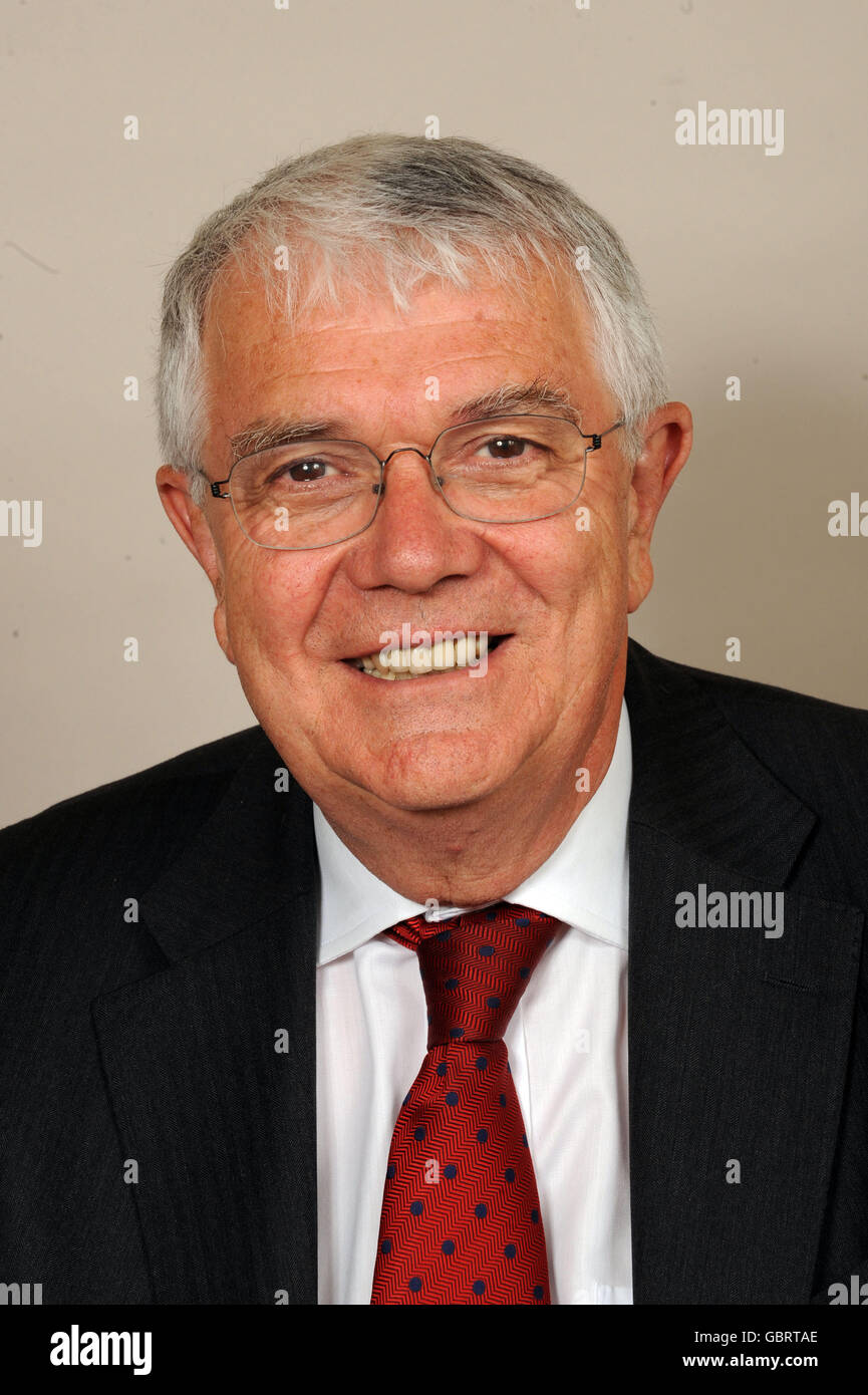 Lord Burns is photographed in the Houses of Parliament in London Stock ...
