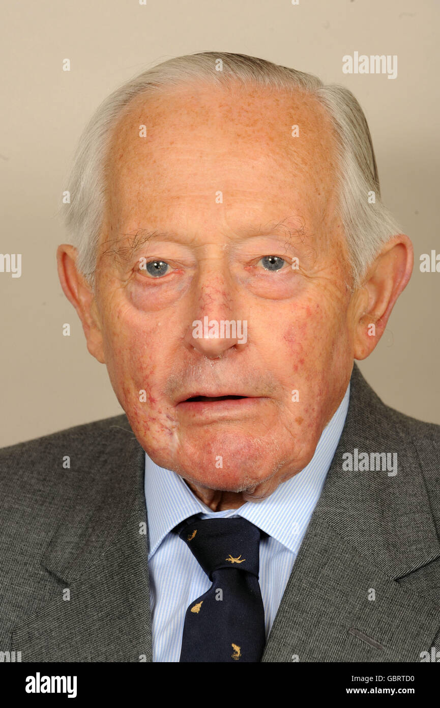 Lord Kimball is photographed in the Houses of Parliament in London ...