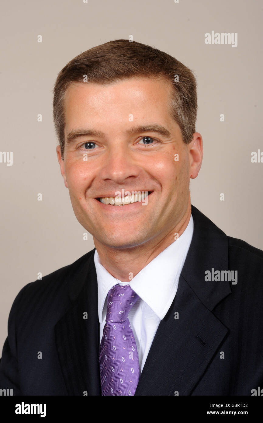 Mark Harper, Conservative MP for Forest of Dean is photographed inside ...