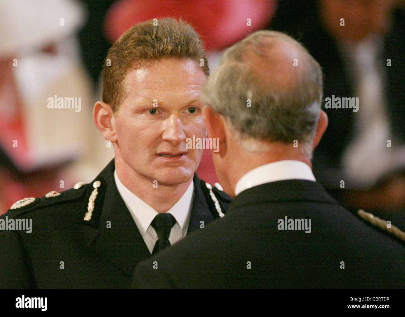 Chief Constable Brian Moore, of Wiltshire Constabulary, receives The ...