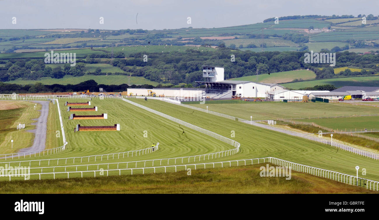 Ffos las racecourse general view hi-res stock photography and images - Alamy