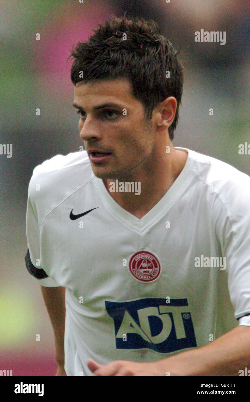 Soccer - Friendly - FC Twente v Aberdeen. Steven Craig, Aberdeen Stock ...