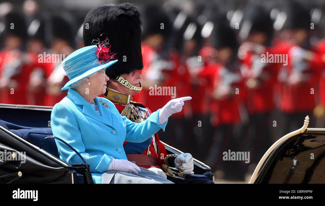 Trooping the Colour Stock Photo - Alamy