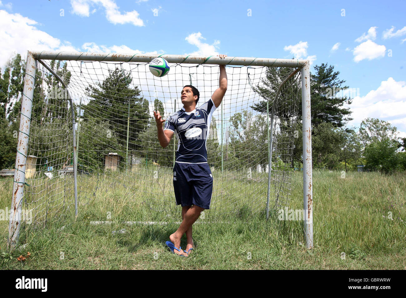Rugby Union - Joe Ansbro Photo Shoot - Ramada Hotel Stock Photo - Alamy